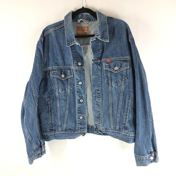 Big Star | Jackets & Coats | Big Star Mens Vintage Denim Jacket Retro ...